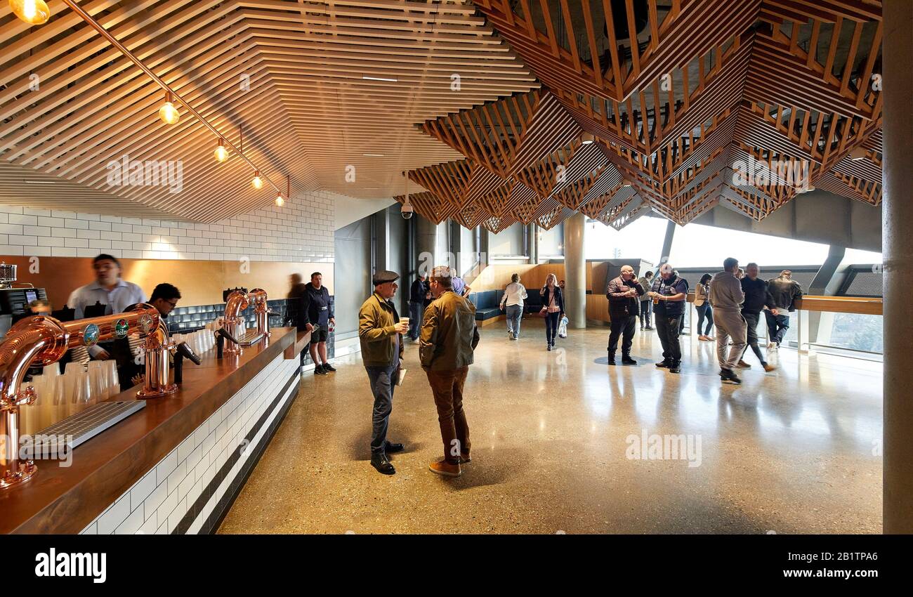 Bar area on mid-level. The New Tottenham Hotspur Stadium, London ...