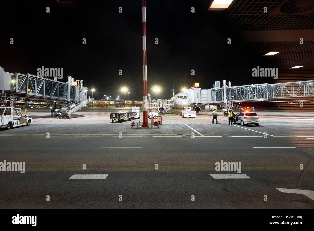 Riga, Latvia - December 11 2019. Riga International Airport, RIX ...