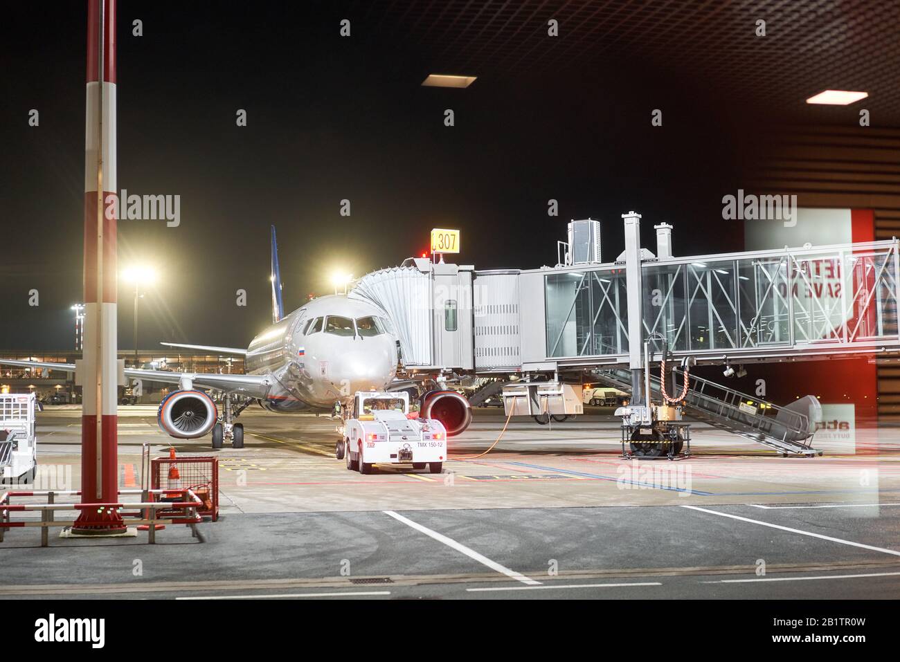 Riga, Latvia - December 11 2019. Riga International Airport, RIX ...