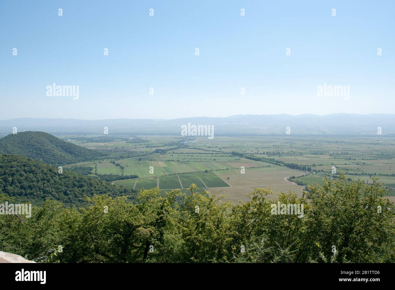 Georgia valley landscape during summer vacation Stock Photo - Alamy