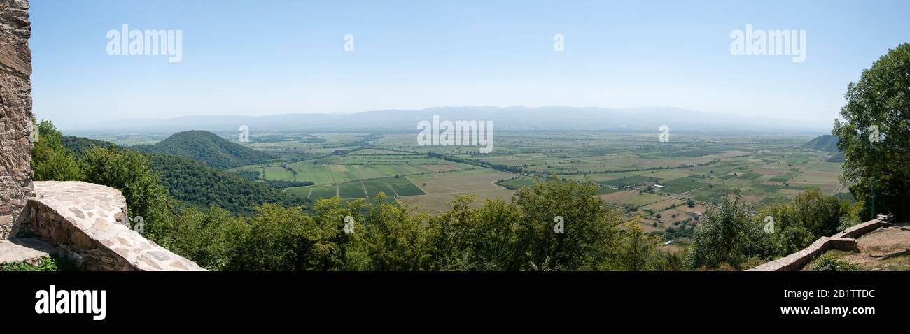 Georgia valley landscape during summer vacation Stock Photo - Alamy
