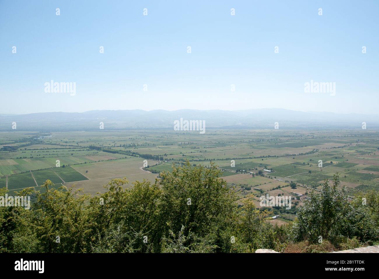 Georgia valley landscape during summer vacation Stock Photo - Alamy