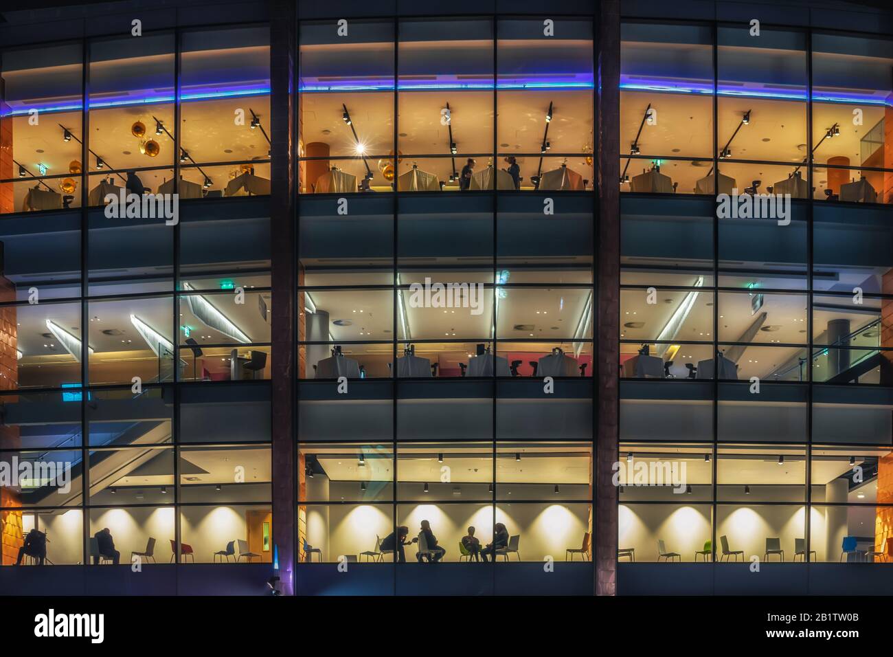 People looking through windows hi-res stock photography and images - Alamy