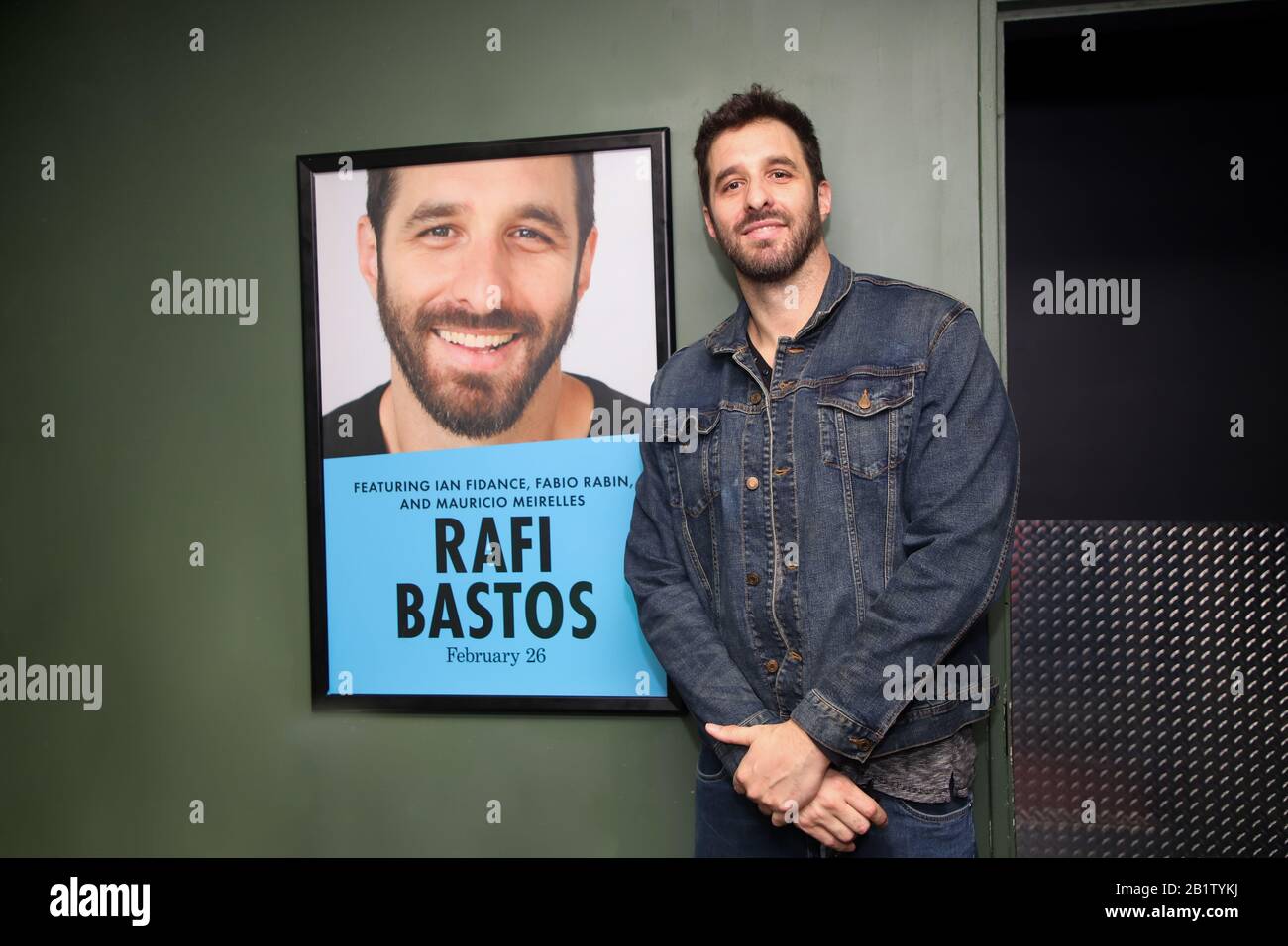 New York, NEW YORK, ESTADOS UNIDOS. 26th Feb, 2020. Brazilian comedian Rafinha Bastos ( Rafi ...