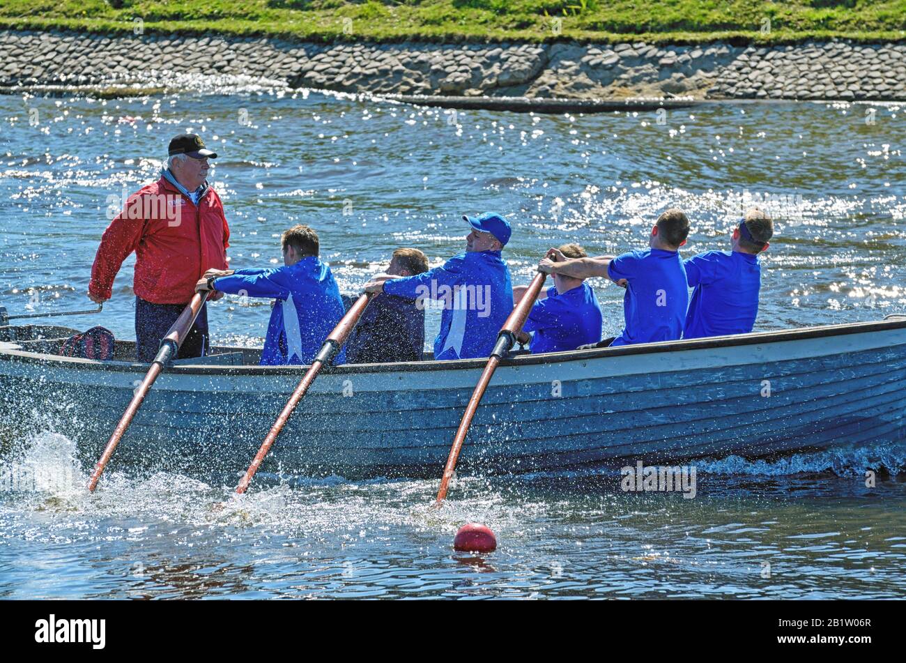 Row sport athlete oar oars hi-res stock photography and images - Alamy