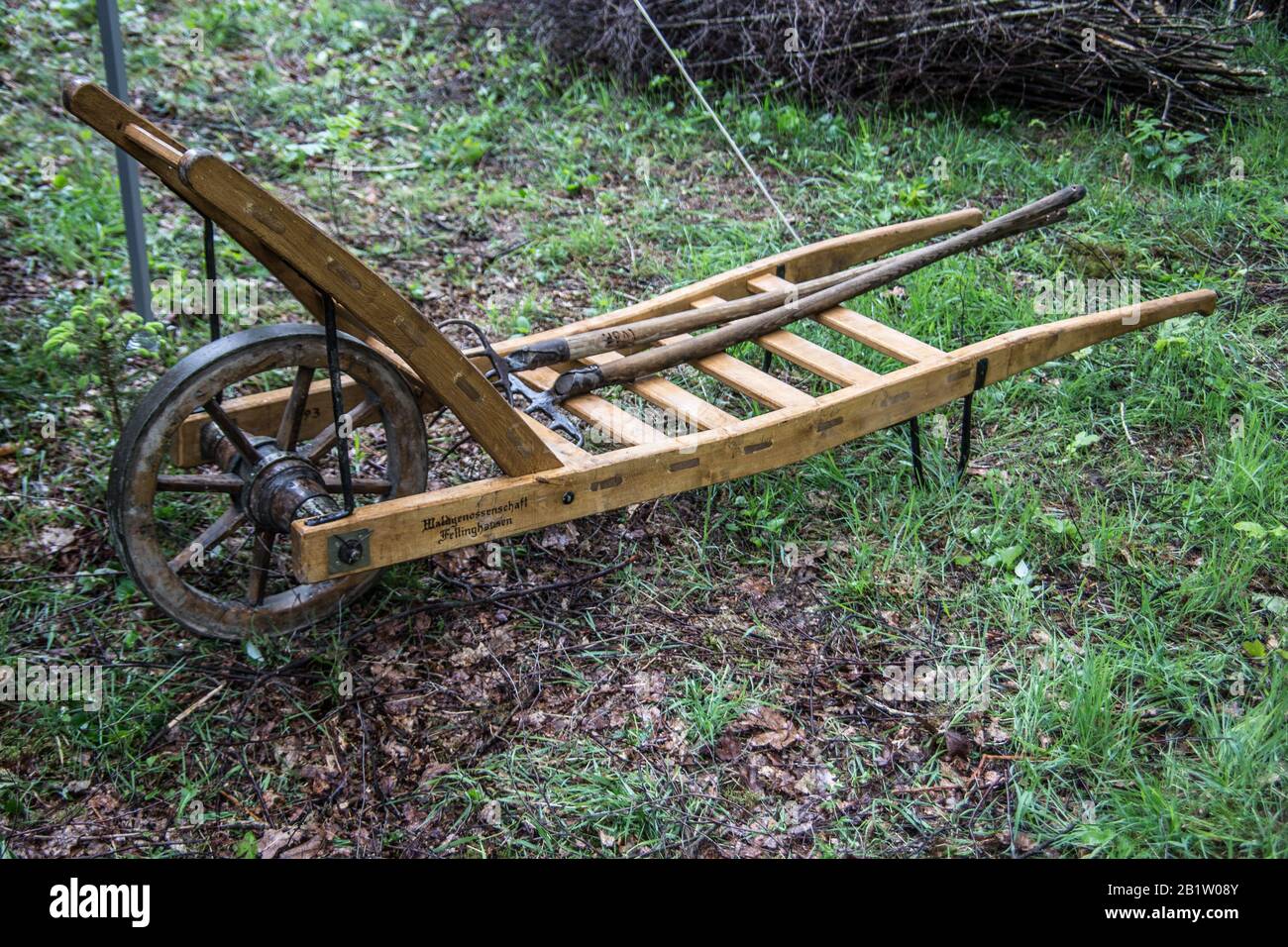 ancient tools for forest work Stock Photo - Alamy