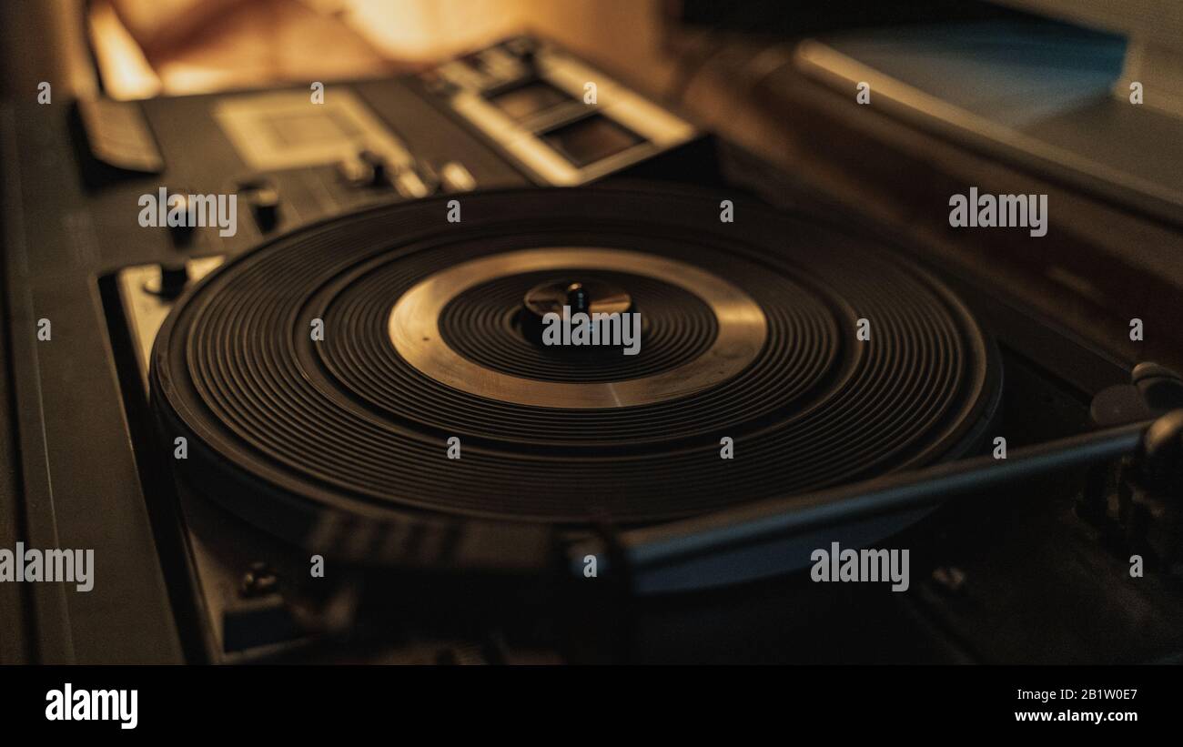 Old Fashioned Disk Player