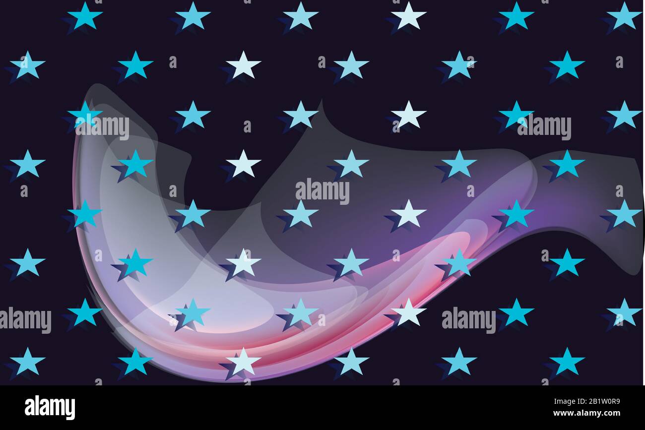 stars on air flow black texture background Stock Vector Image & Art - Alamy