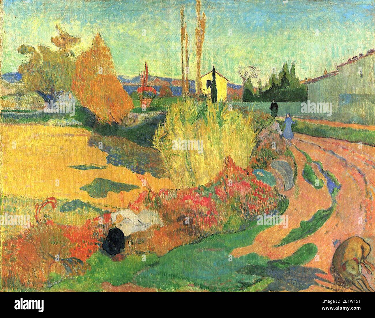 Paul gauguin tahiti landscape hi-res stock photography and images - Alamy