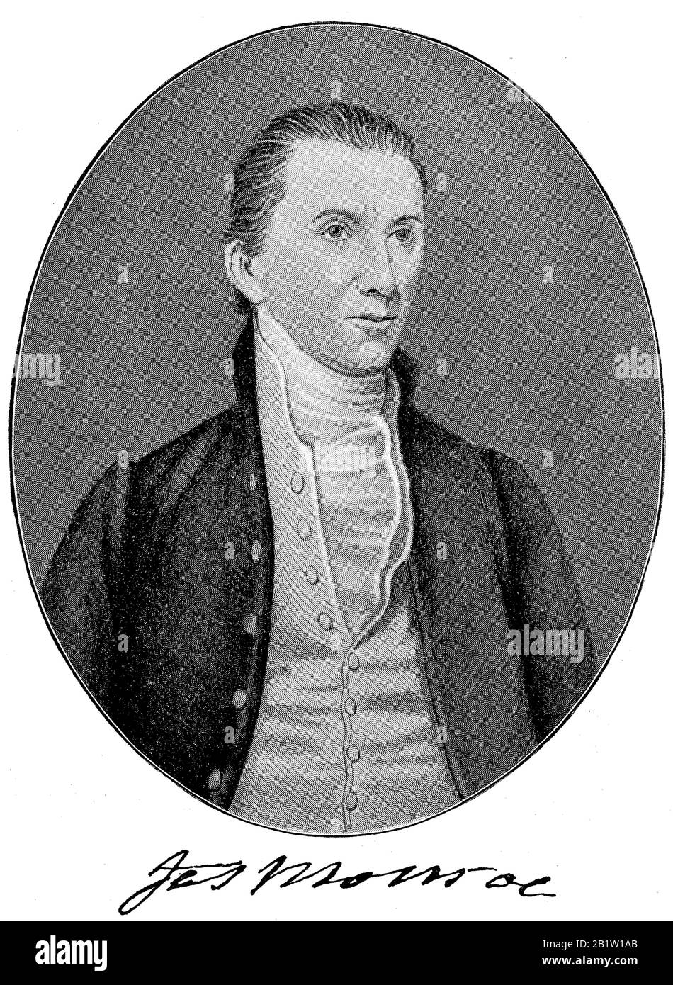 President james monroe Black and White Stock Photos & Images - Alamy