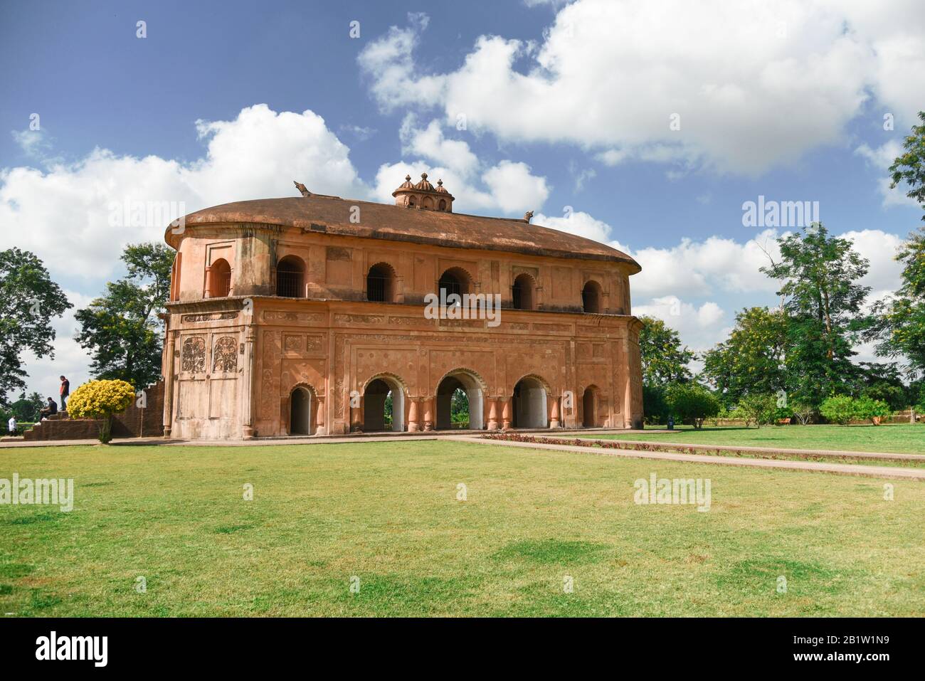 The Rang Ghar the royal sports-pavilion where Ahom kings and nobles ...
