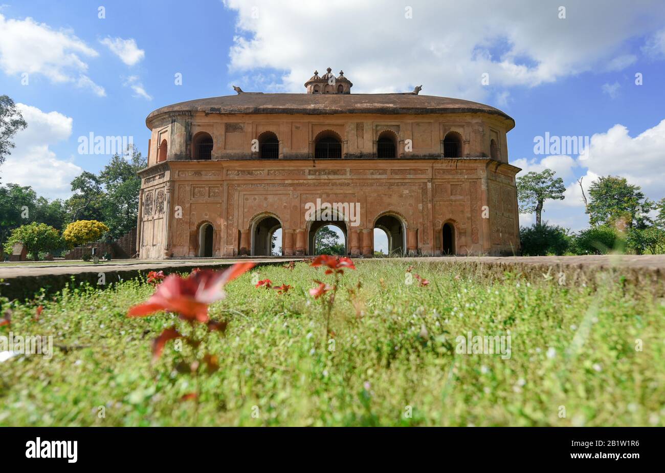 The Rang Ghar the royal sports-pavilion where Ahom kings and nobles ...