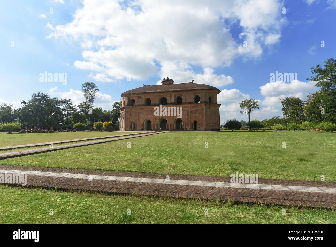 The Rang Ghar the royal sports-pavilion where Ahom kings and nobles ...