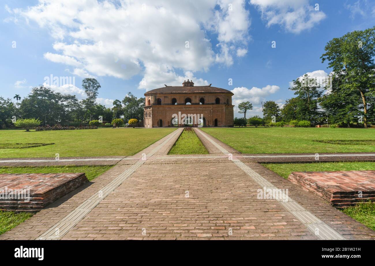 The Rang Ghar the royal sports-pavilion where Ahom kings and nobles ...