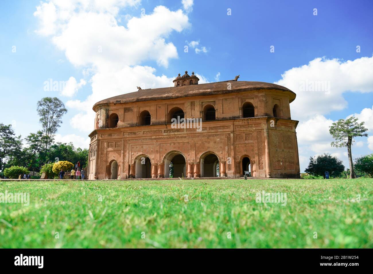 The Rang Ghar the royal sports-pavilion where Ahom kings and nobles ...