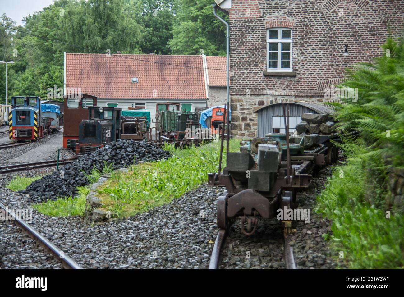 Old colliery railroad hi-res stock photography and images - Alamy