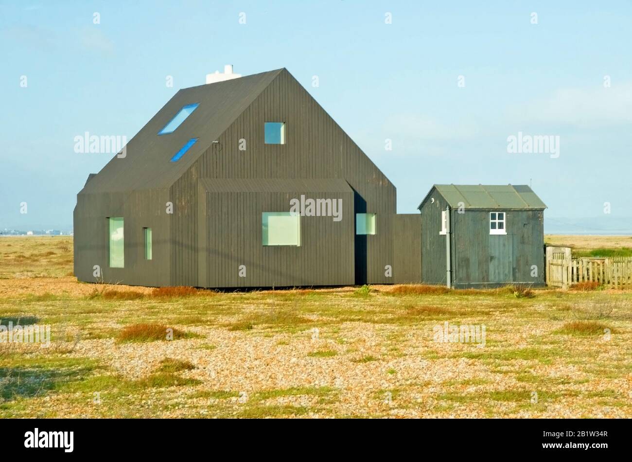 Dungeness Building Front Kent UK Stock Photo - Alamy