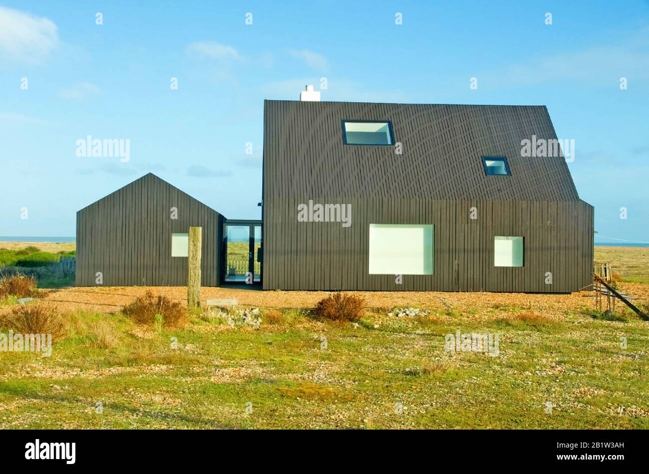 Dungeness Building Front Kent UK Stock Photo - Alamy