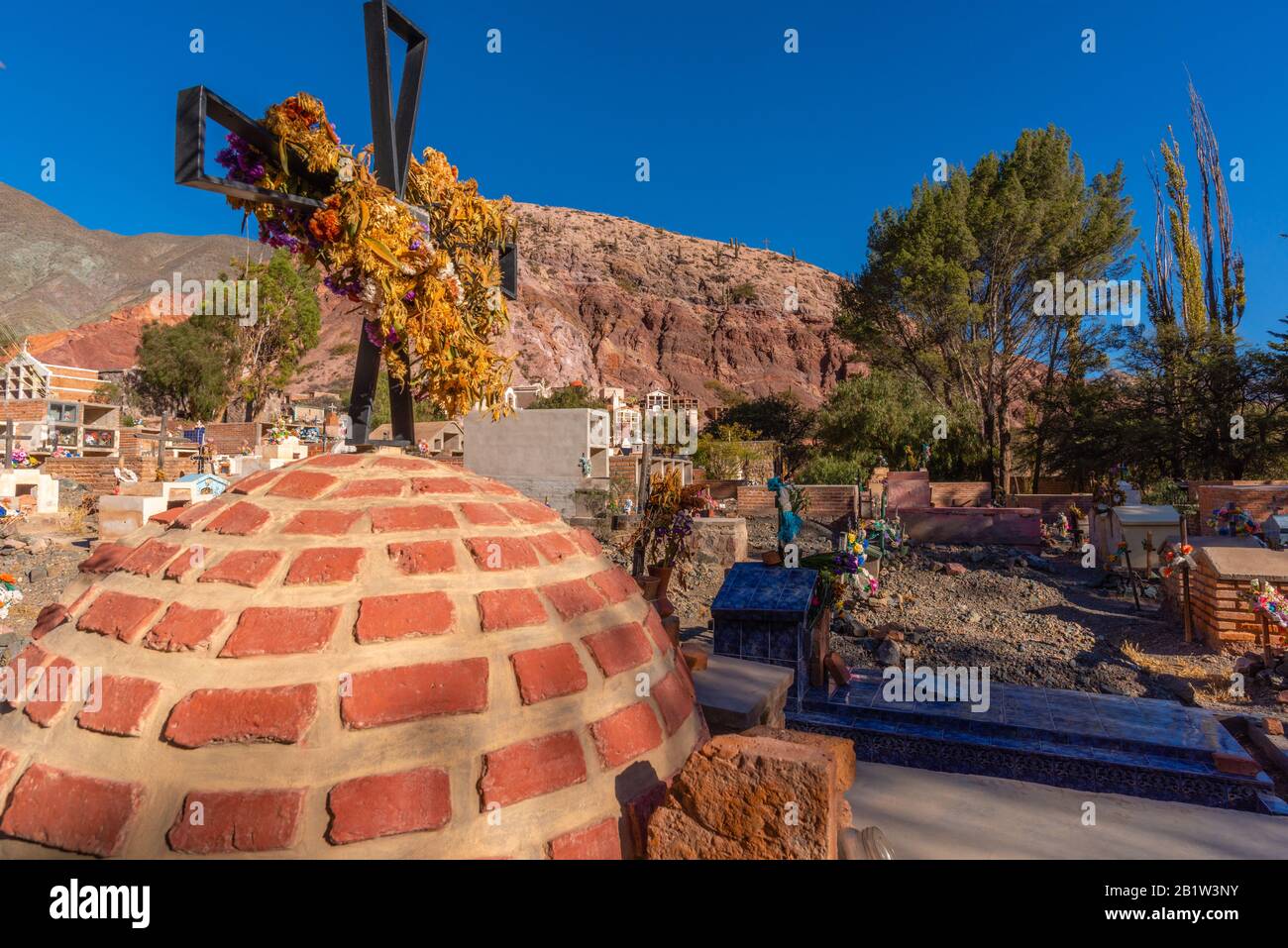 Cemetery, Purmamarca, Quebrada de Humahuaca, UNESCO World Heritage ...