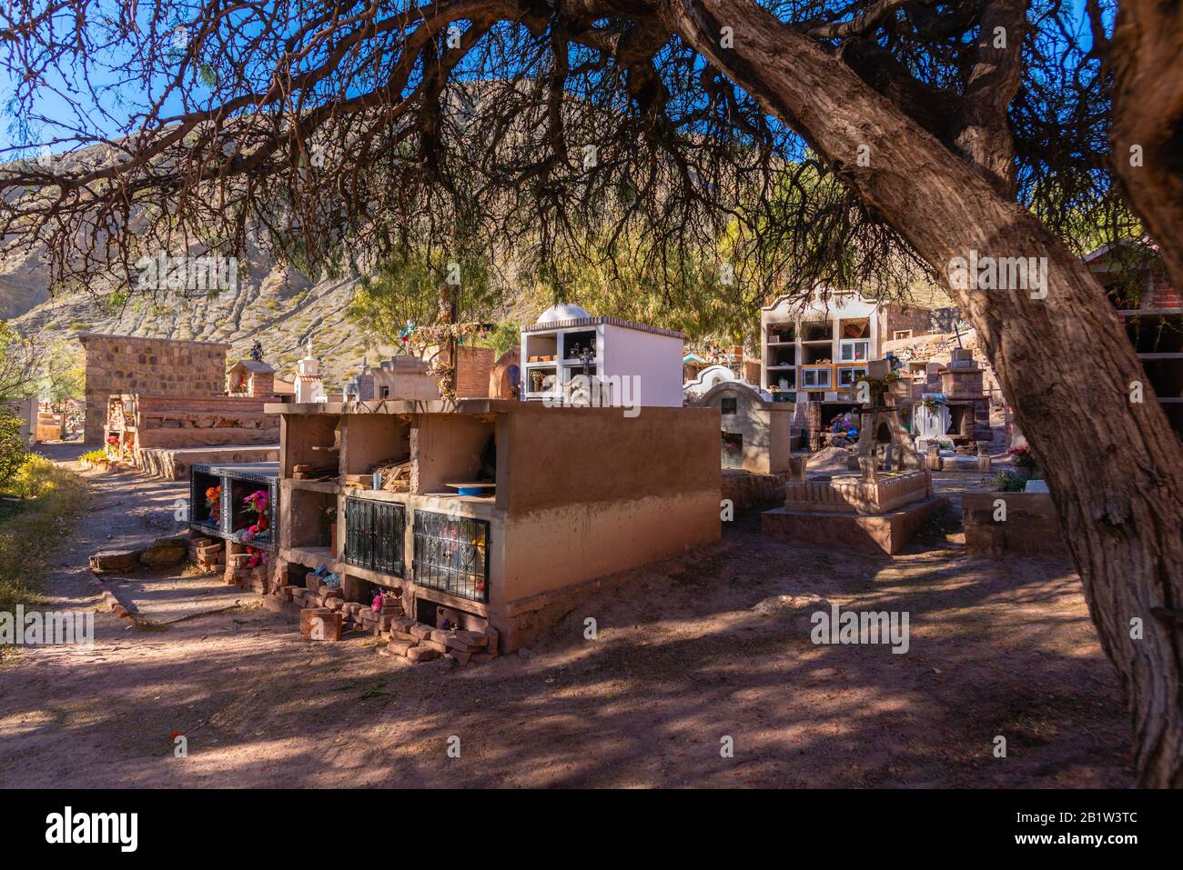 Cemetery, Purmamarca, Quebrada de Humahuaca, UNESCO World Heritage ...