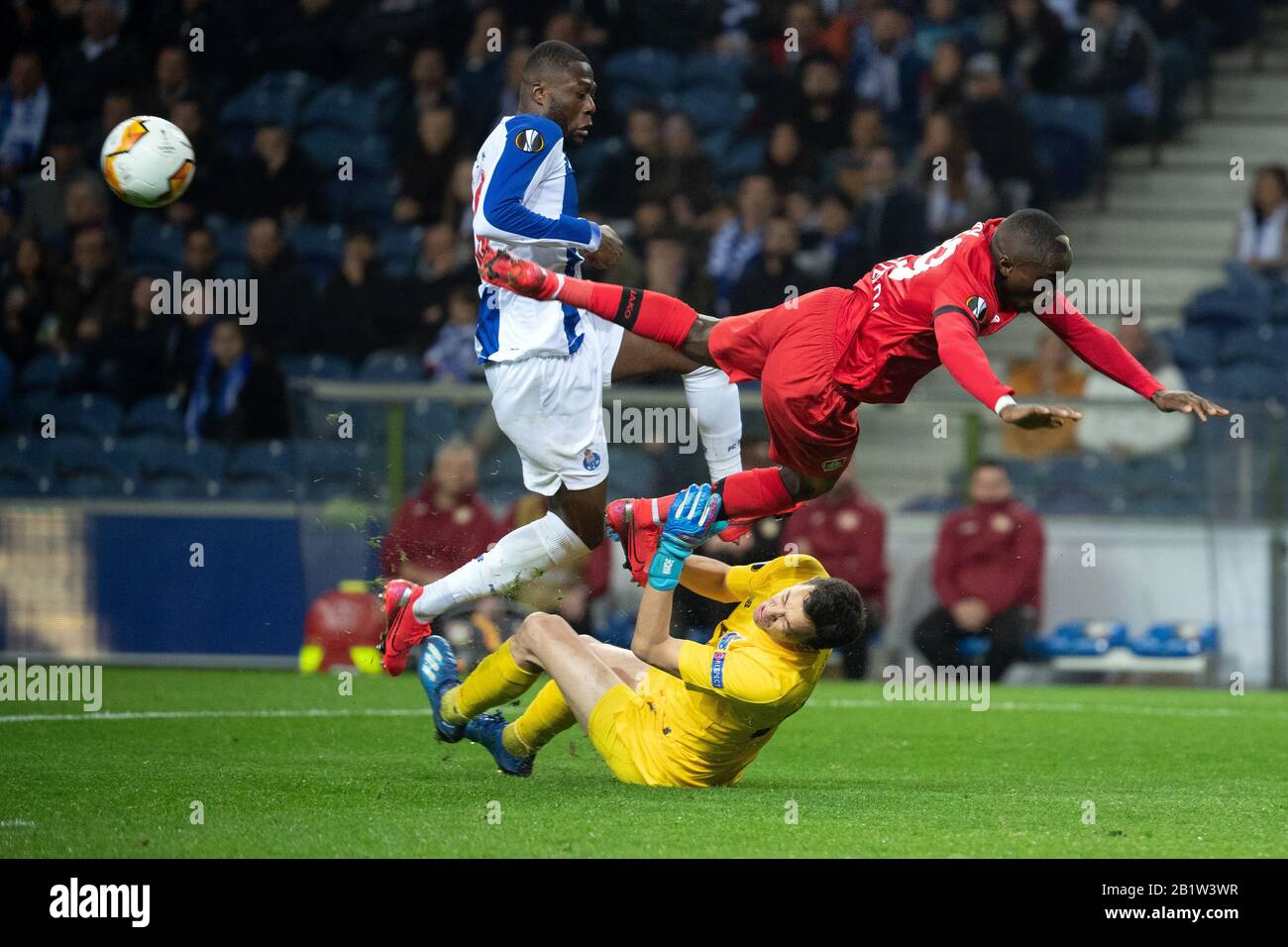 Porto, Portugal. 27th Feb, 2020. Football: Europa League, FC Porto ...