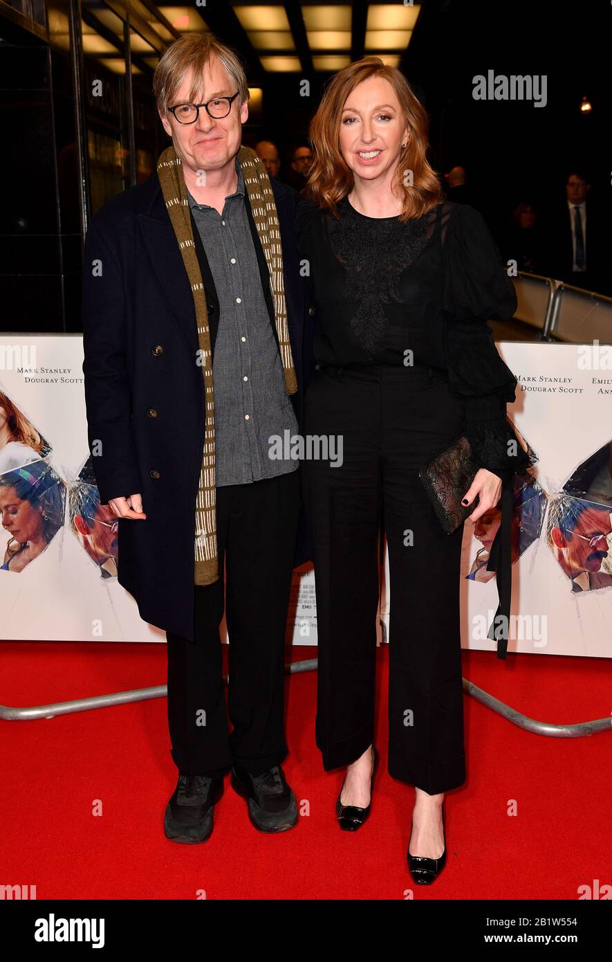 Julian Jarrold (left) and Susie Farrell attending the Sulphur and White ...