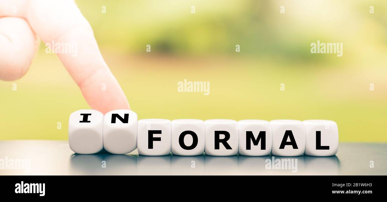 Formal and informal hi-res stock photography and images - Alamy