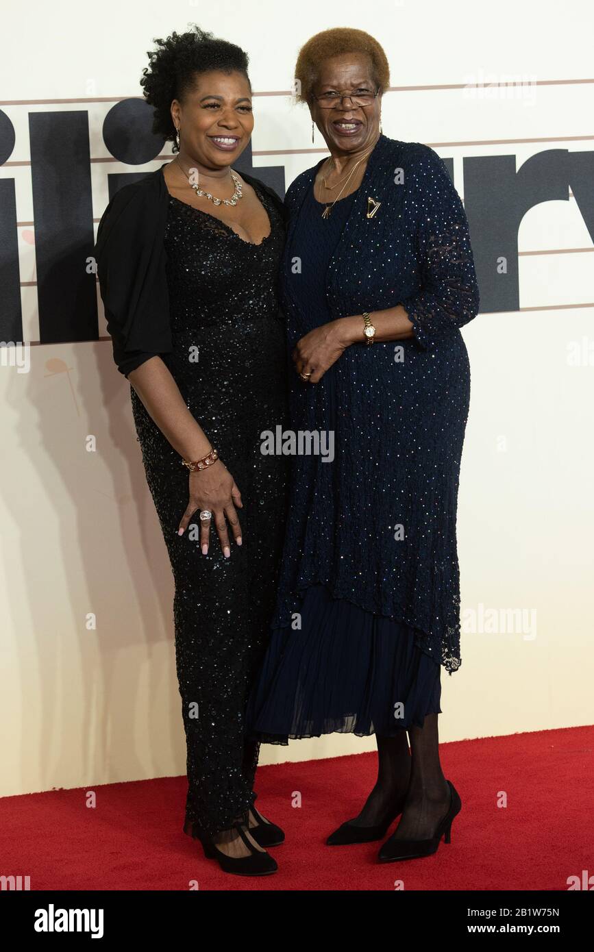 London.UK. Brenda Edwards and her Aunt at the UK Premiere of 'Military ...