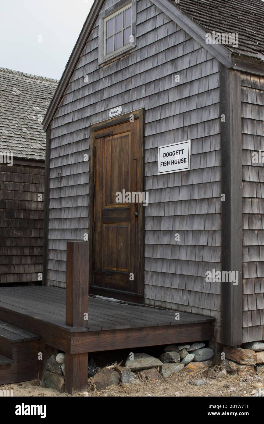 Doggett Fish House has been rebuilt as the original fell into disrepair ...