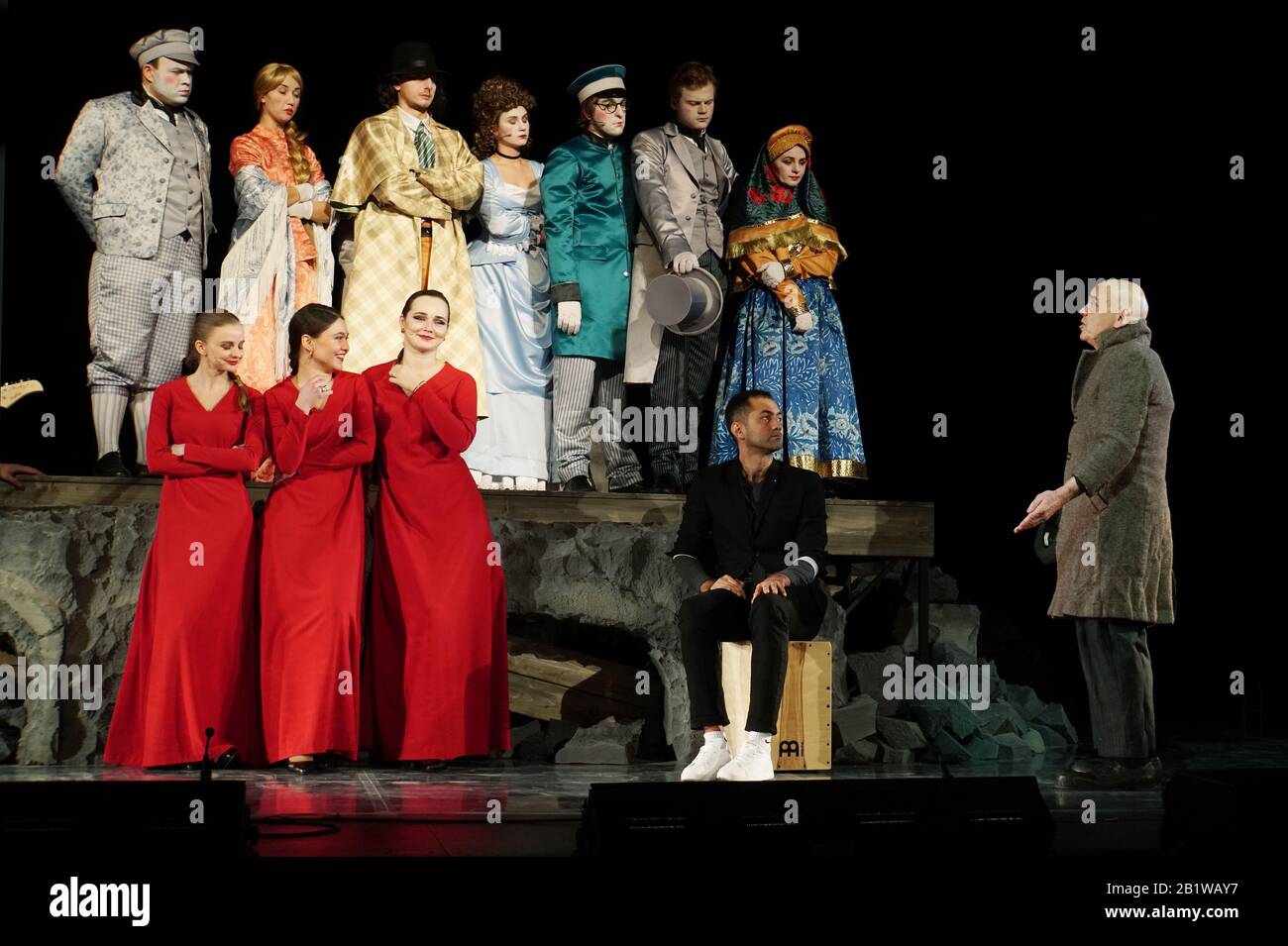 December 24, 2019. - Russia, Moscow. - Arkady Raikin Russian State ...