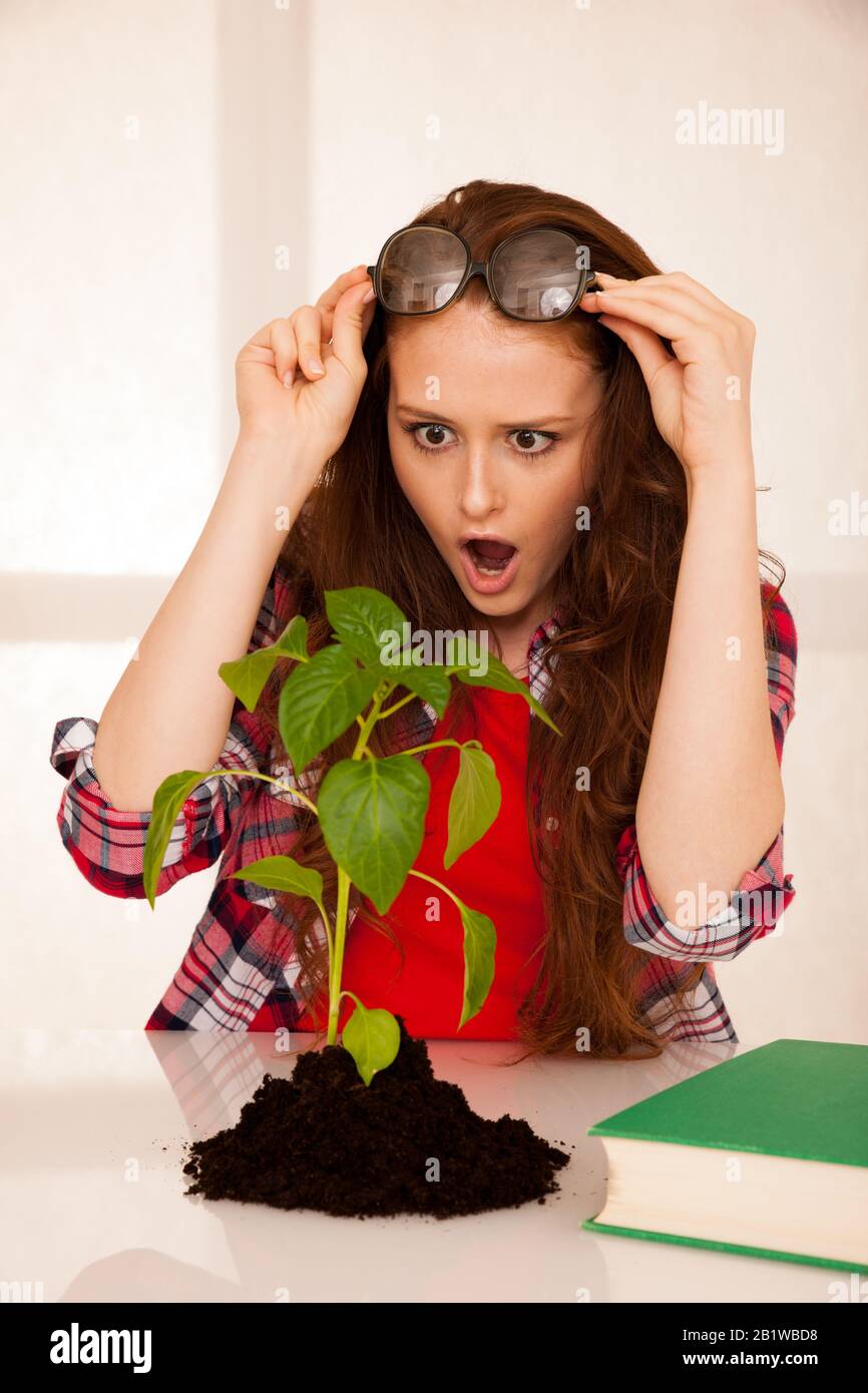 Botany student hi-res stock photography and images - Alamy