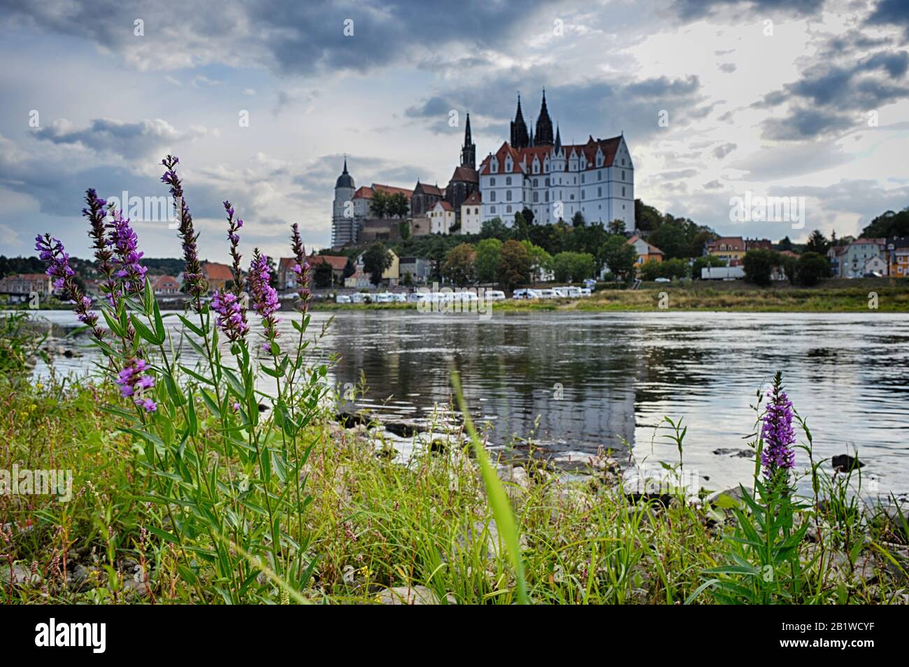 Albrechtsburg castle and cathedral in sachsen hi-res stock photography ...