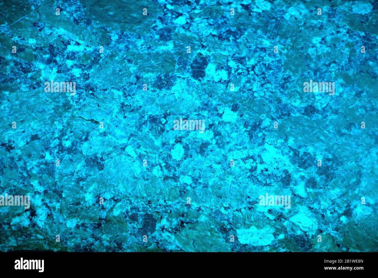 Marble turquoise blue background. A stone surface for decorative works ...