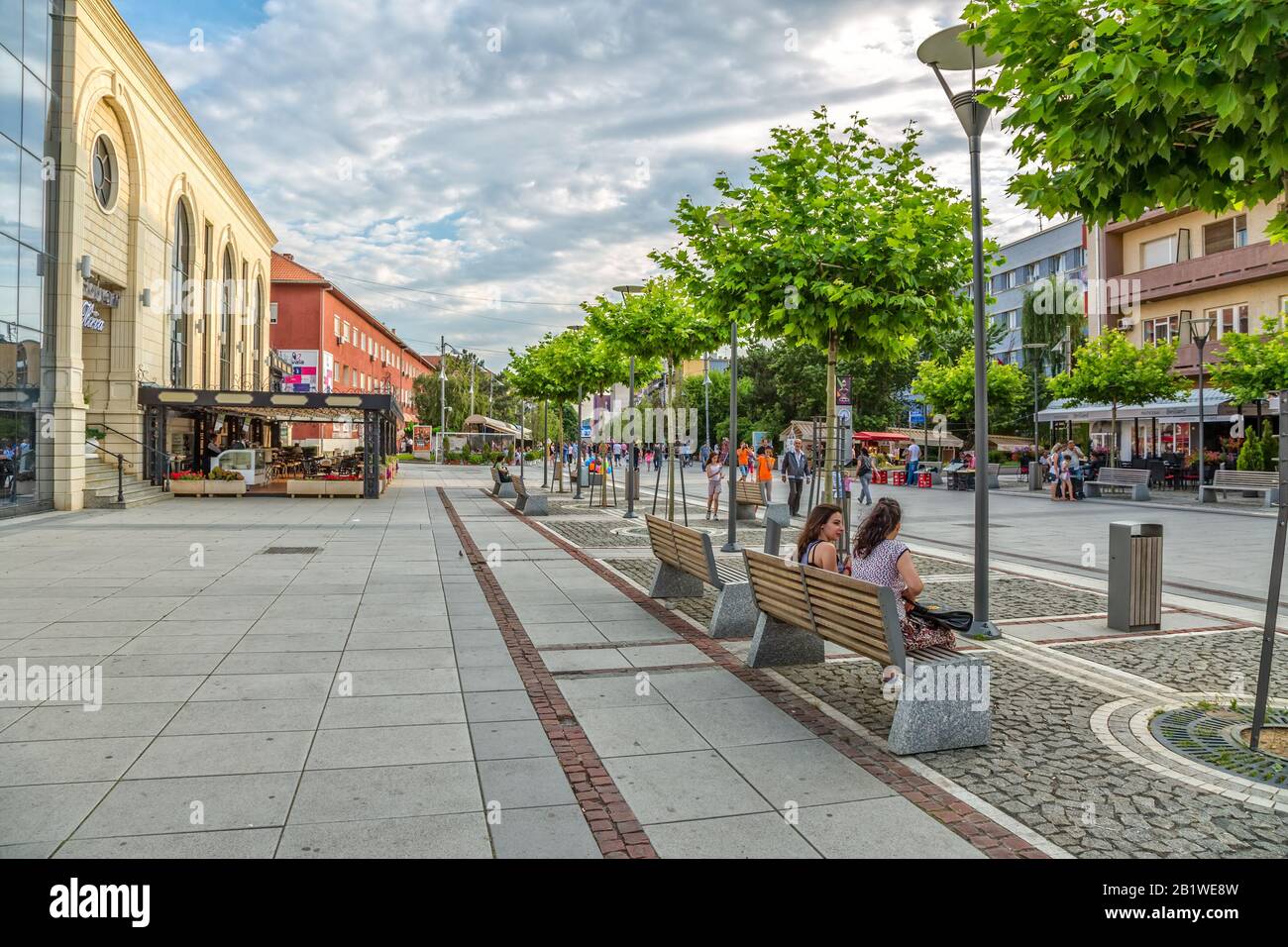 Central pristina square in hi-res stock photography and images - Alamy
