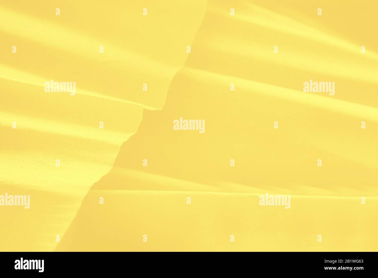 Light yellow gradient background with paper waves Stock Photo - Alamy