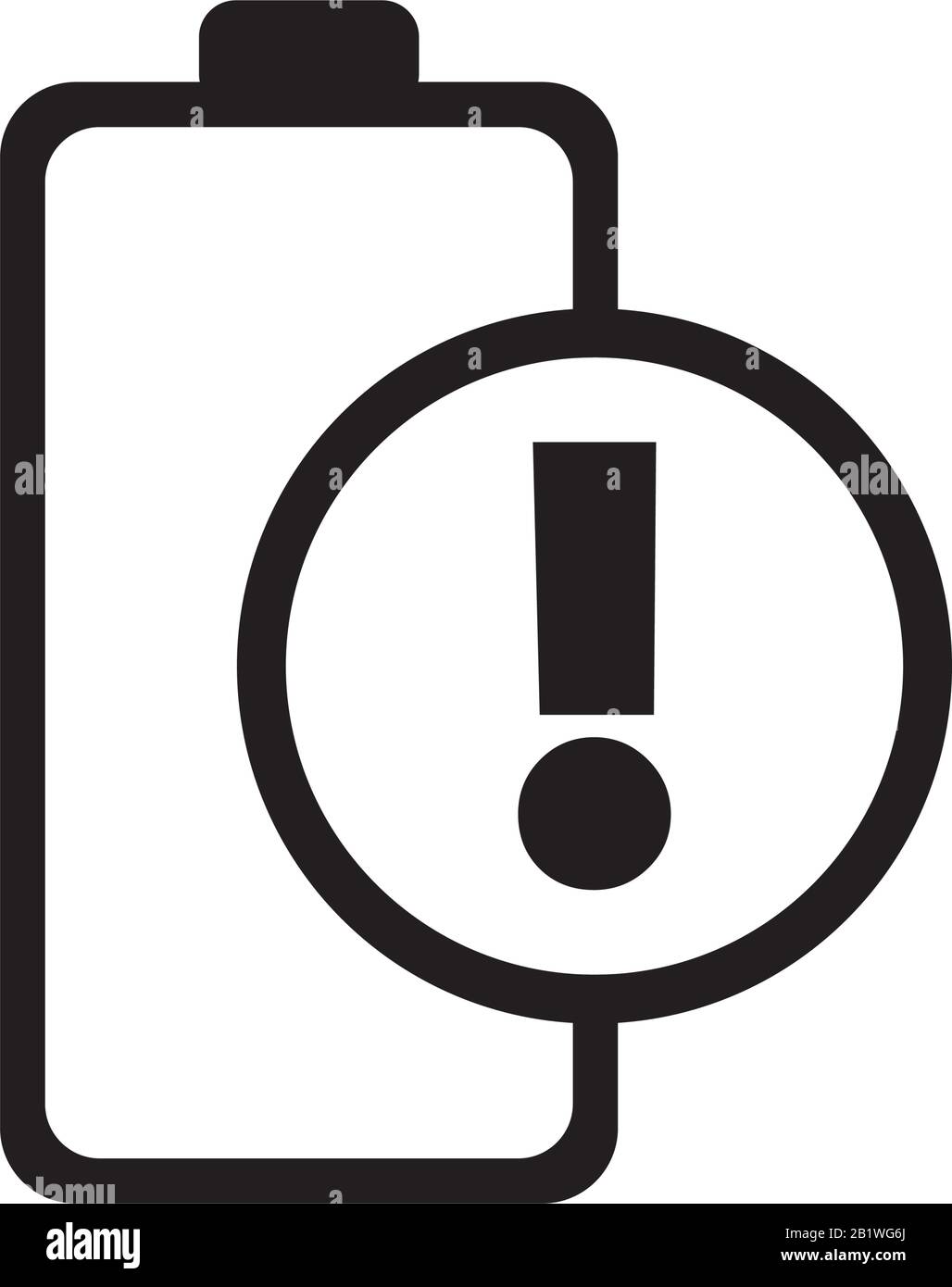 Low and full Battery charging icon template black color editable. Low ...