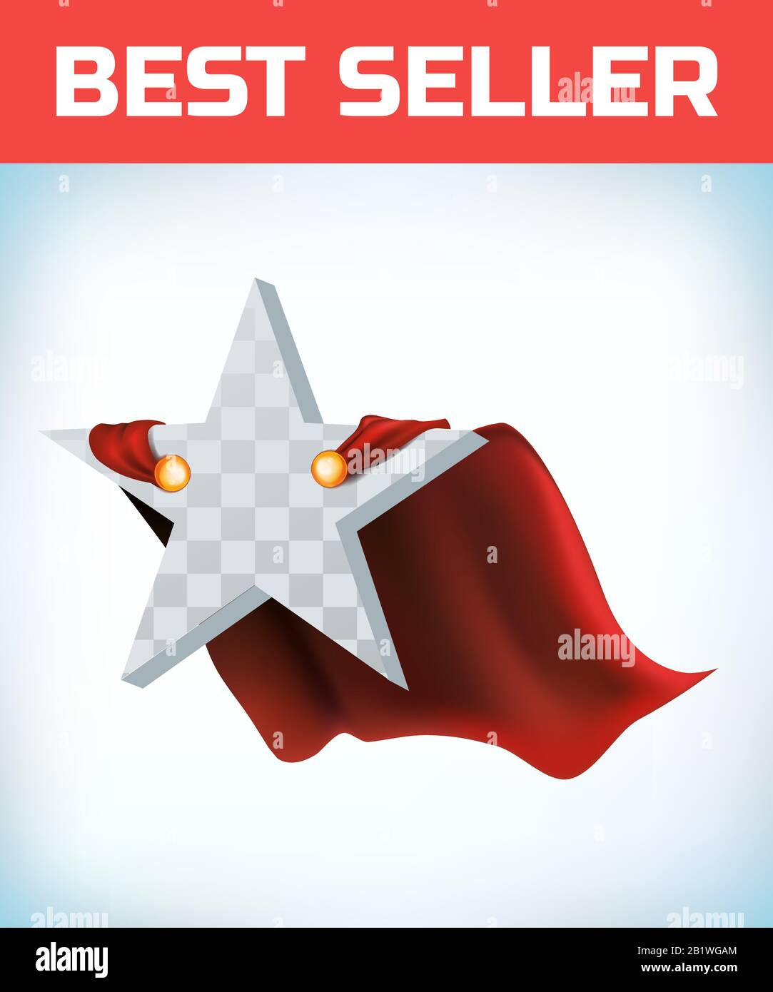 Star concept. Star in cape. Super cloak. Super star. Power icon ...