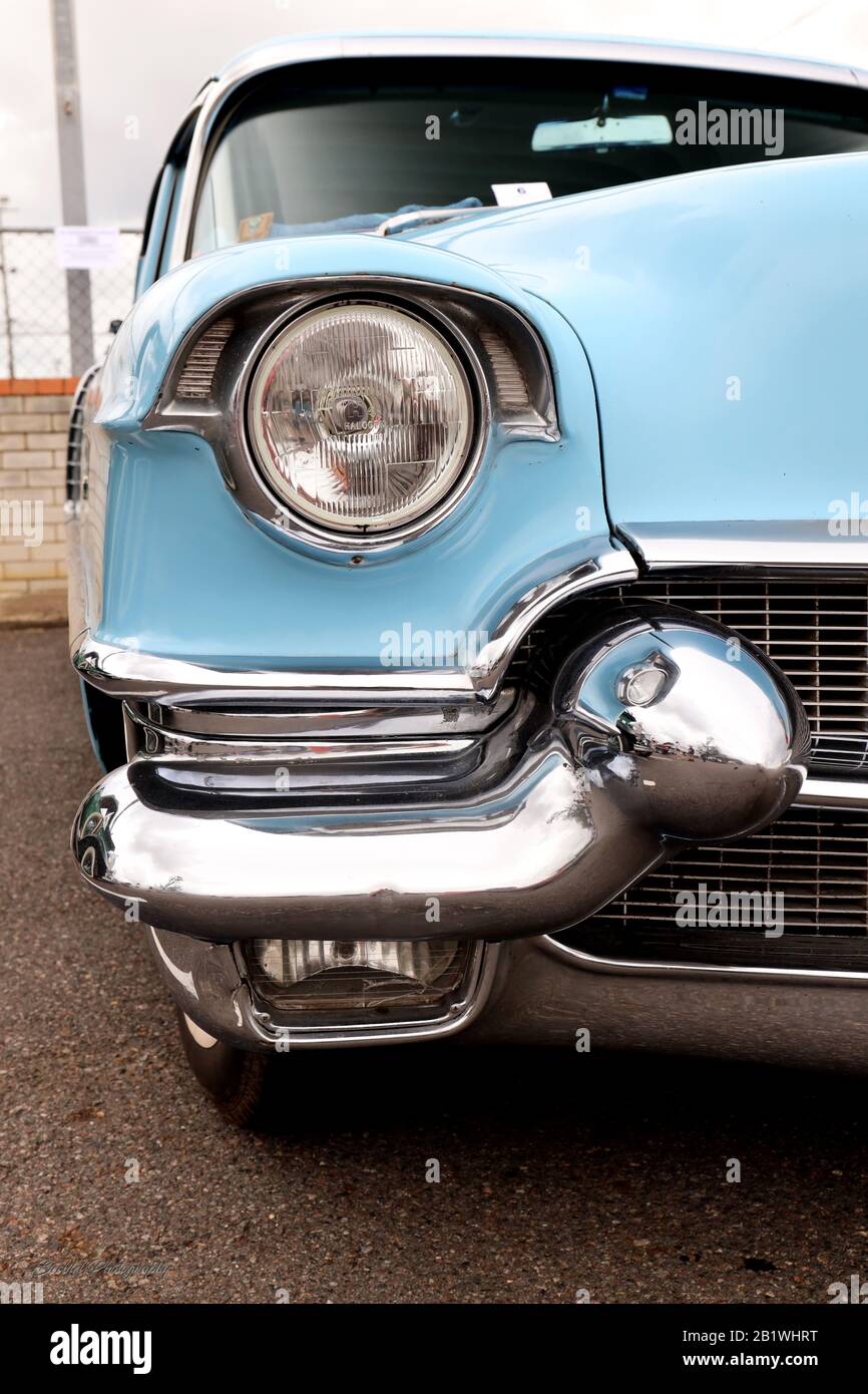 Sweet classic cars at a car show: Powder blue Cadillac, Cadi, sweet ...