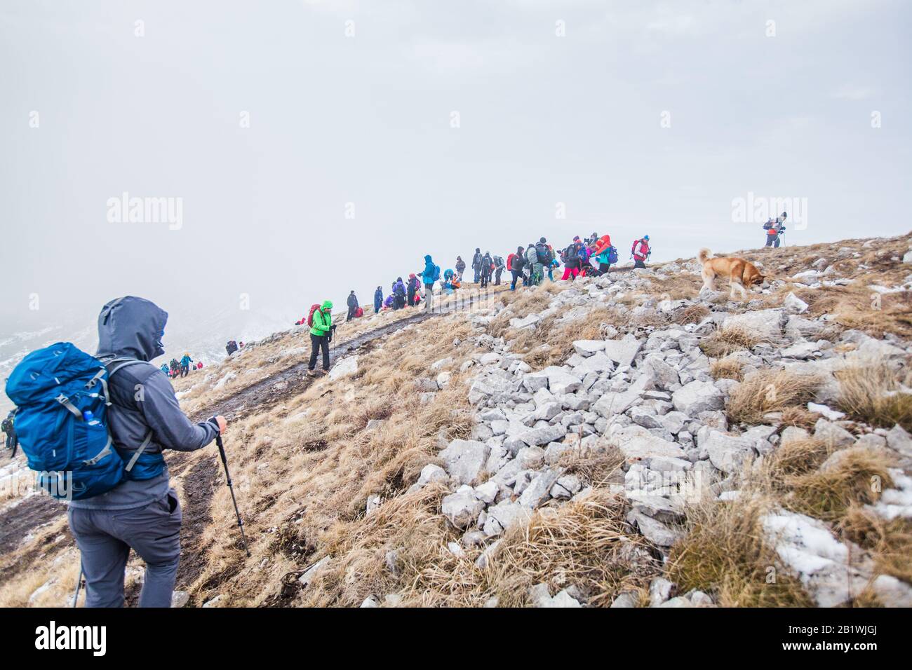 Group mountaineers hi-res stock photography and images - Alamy
