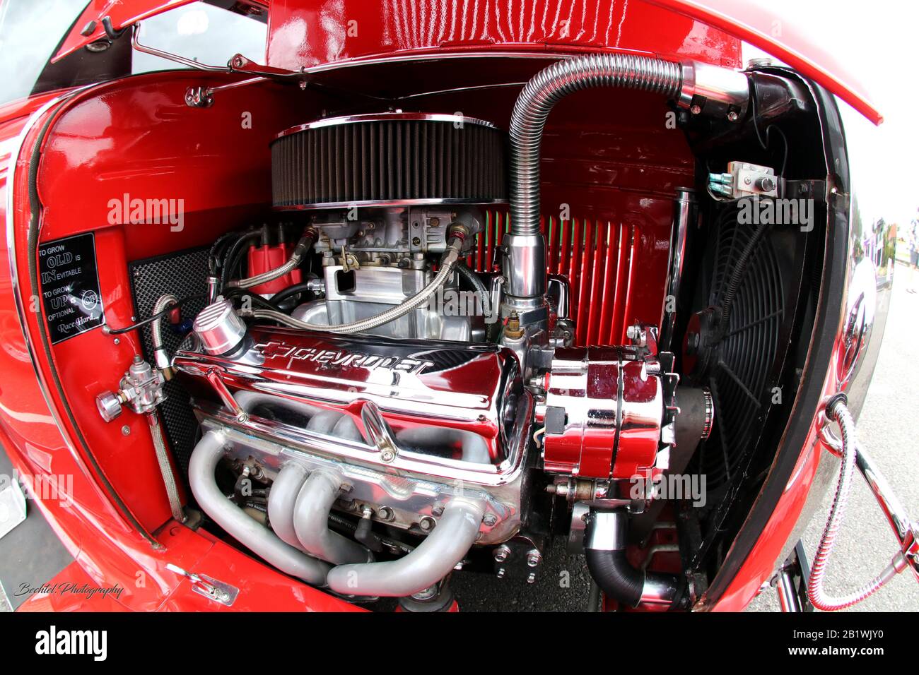 Sweet classic cars at a car show: Beautiful red hot rod model T ford ...