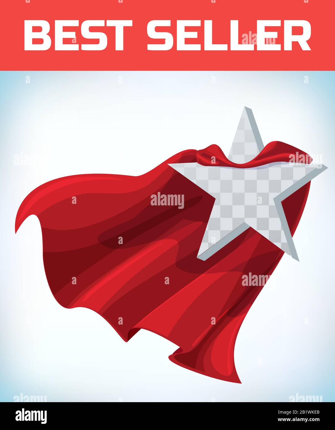 Star concept. Star in cape. Super cloak. Super star. Power icon ...