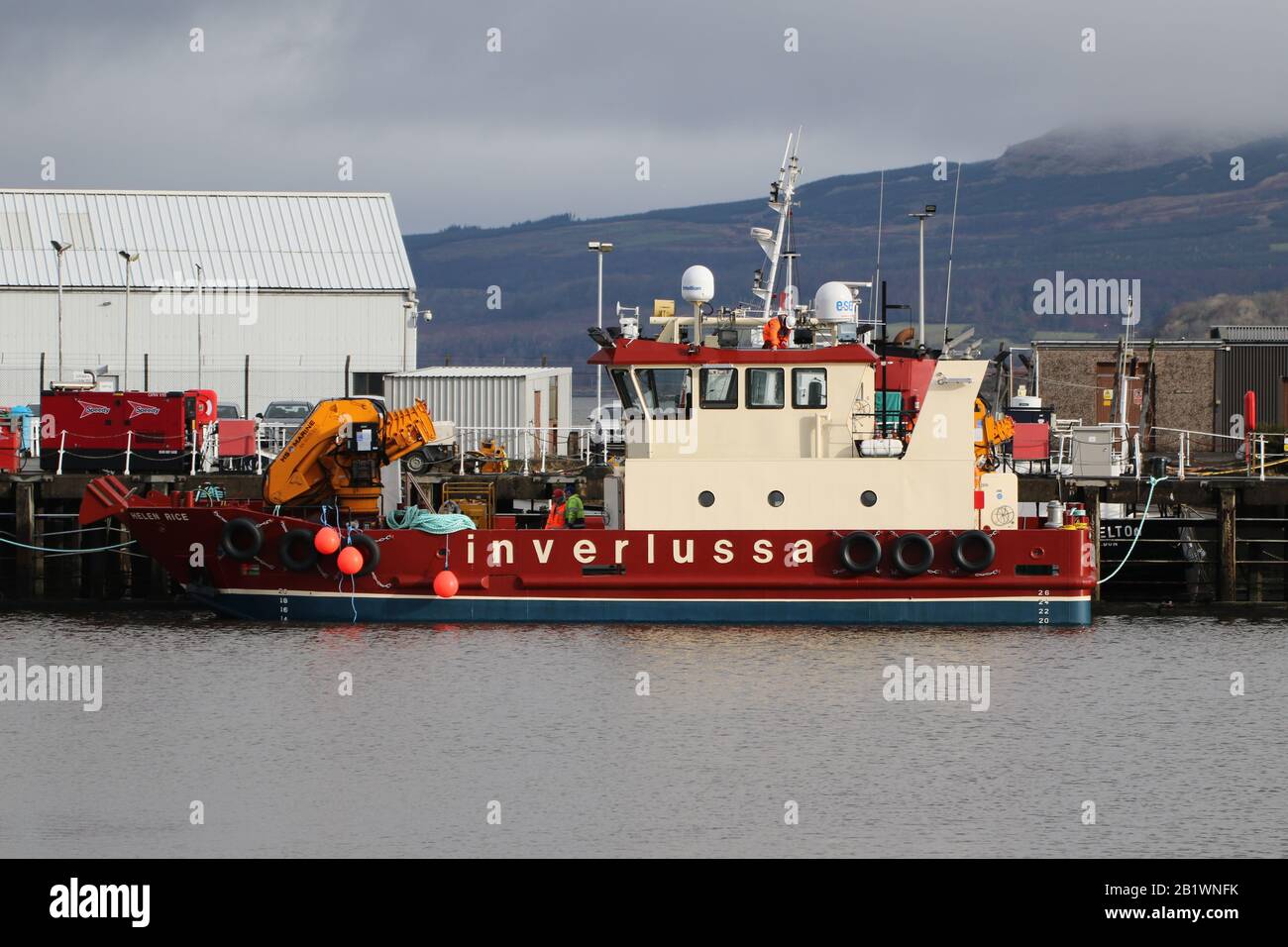Inverlussa marine services hi-res stock photography and images - Alamy
