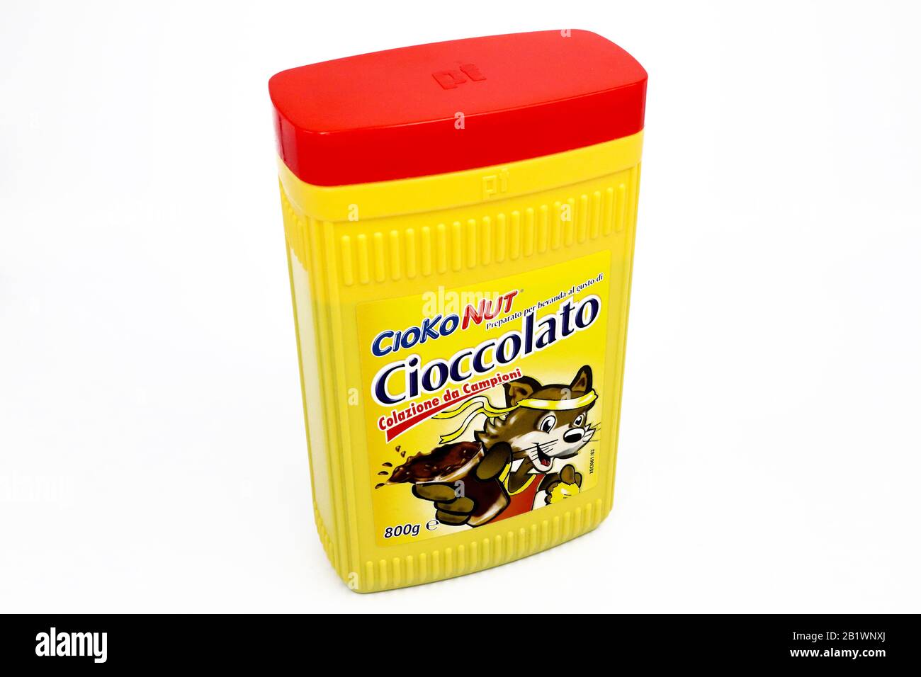 CIOKO NUT Instant Chocolate Cocoa Drink Powder Stock Photo - Alamy
