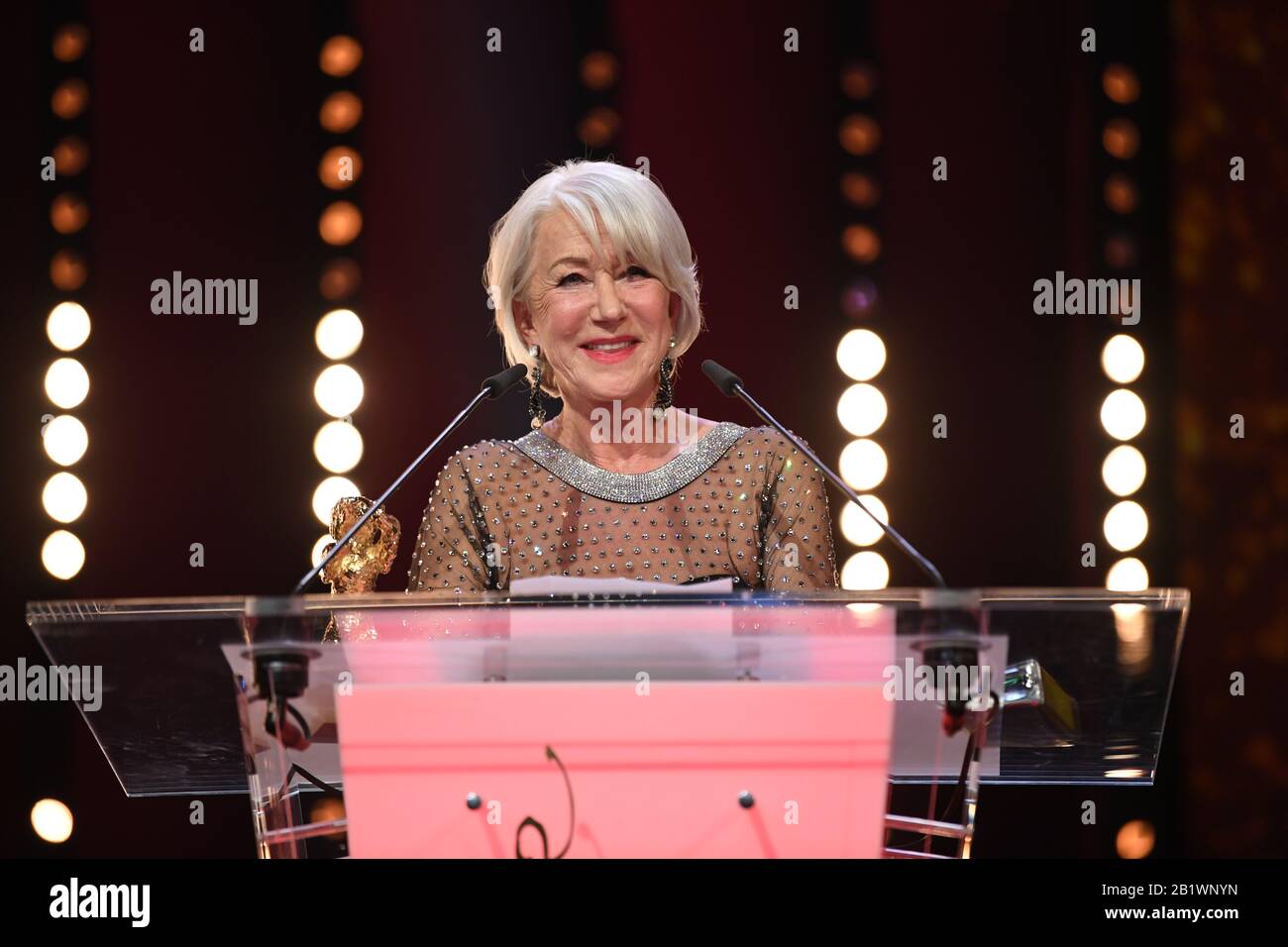 Berlin, Germany. 27th Feb, 2020. 70th Berlinale, awarding of the Golden ...