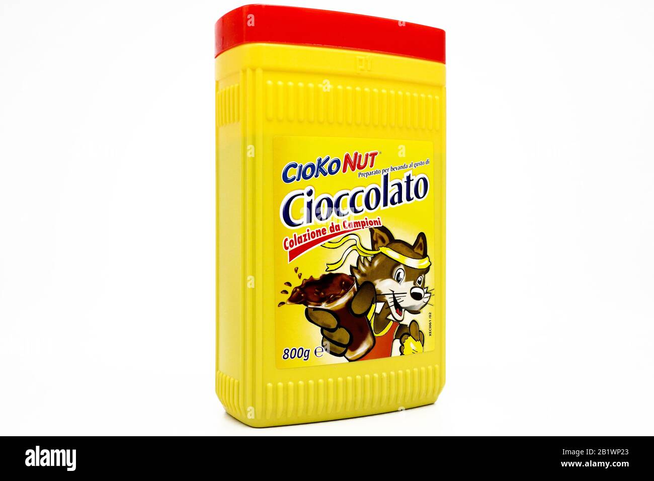 CIOKO NUT Instant Chocolate Cocoa Drink Powder Stock Photo - Alamy