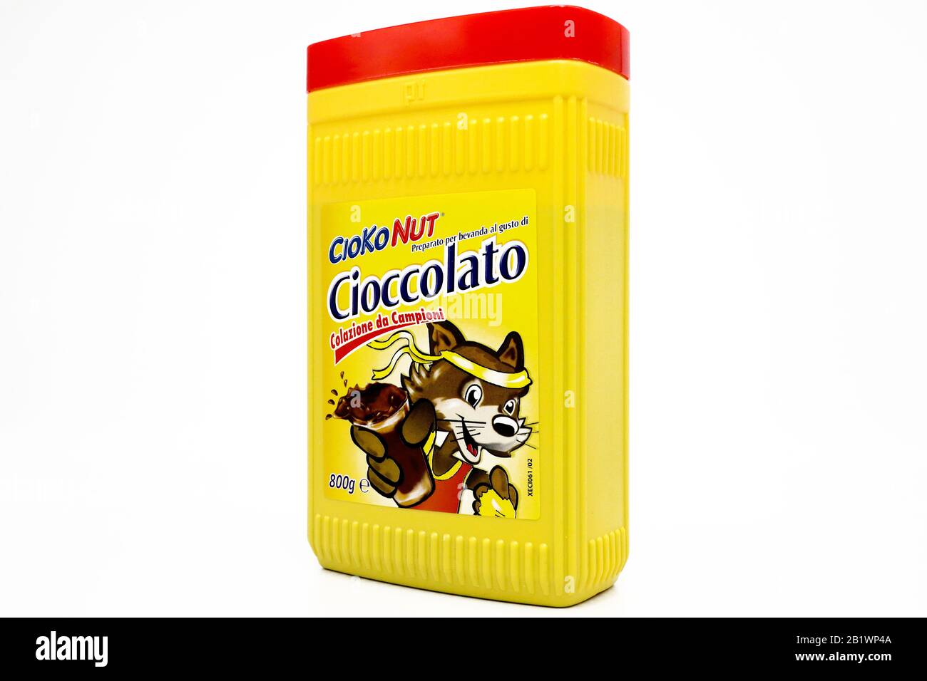 CIOKO NUT Instant Chocolate Cocoa Drink Powder Stock Photo - Alamy