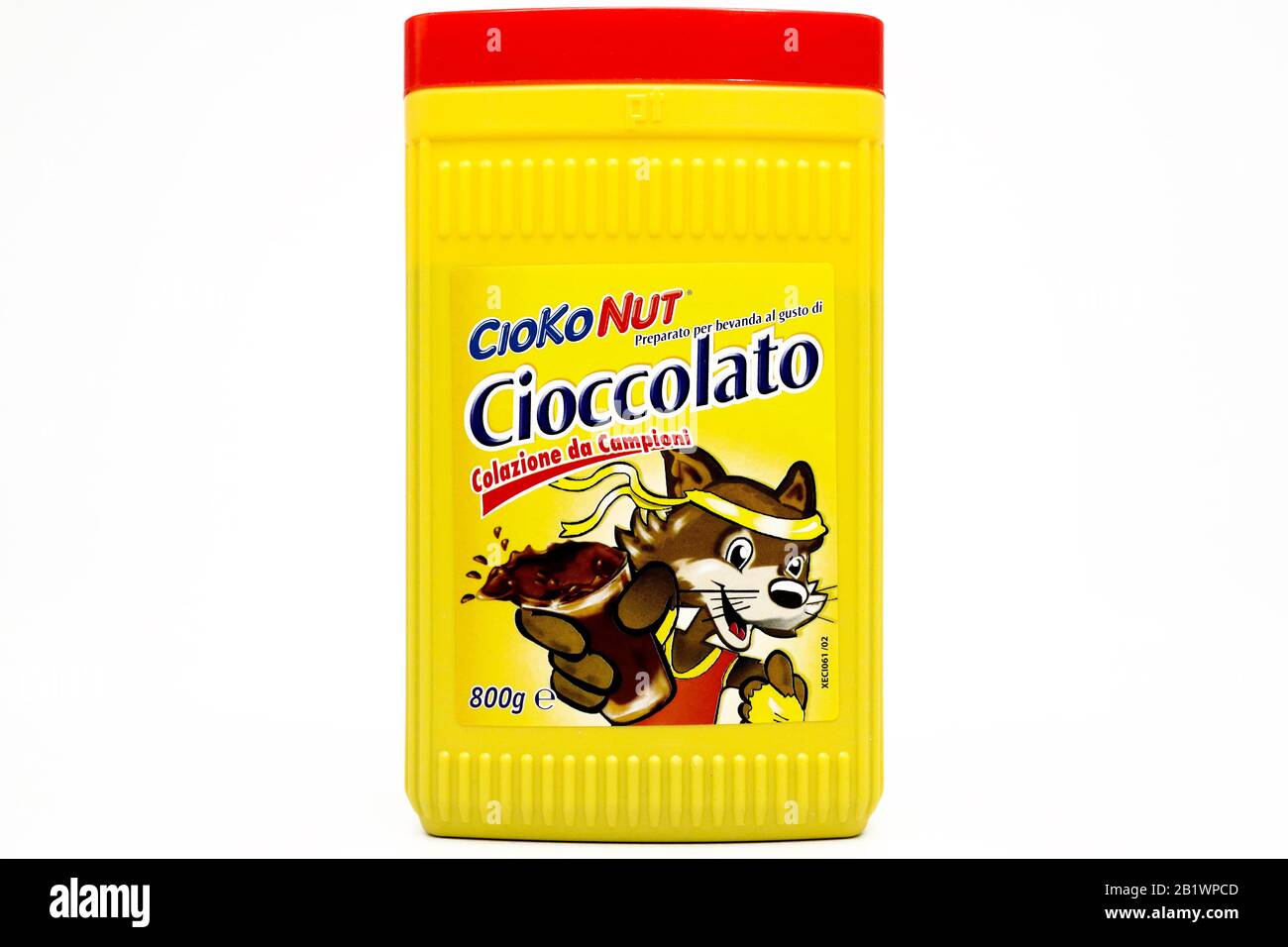 CIOKO NUT Instant Chocolate Cocoa Drink Powder Stock Photo - Alamy