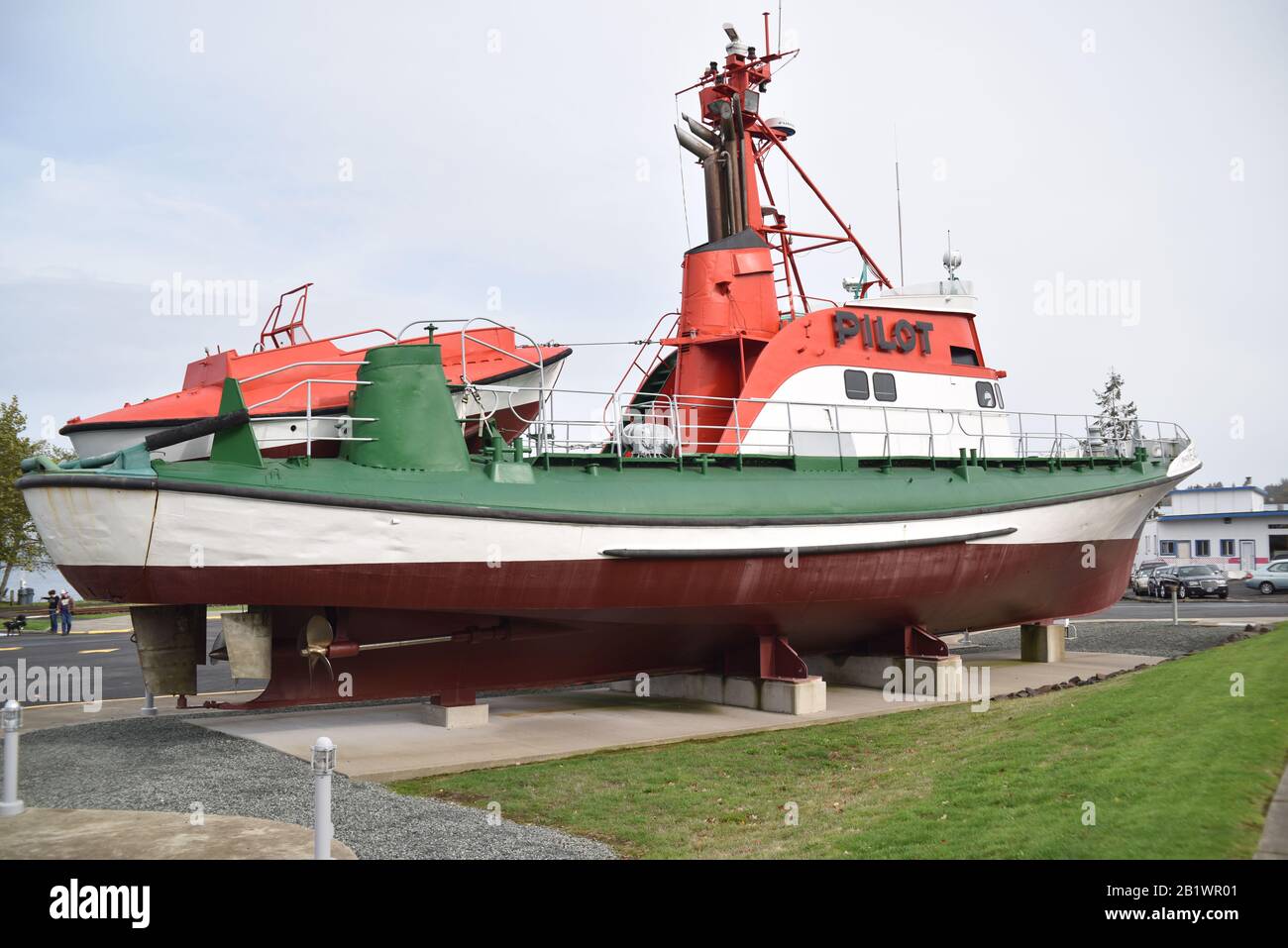 Astoria, Oregon. U.S.A. Oct. 21, 2017. Columbia River Maritime Museum ...