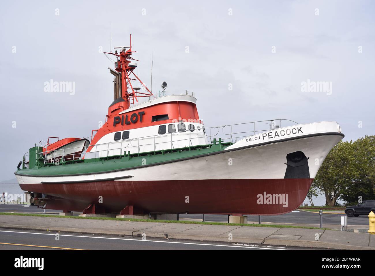 Astoria, Oregon. U.S.A. Oct. 21, 2017. Columbia River Maritime Museum ...