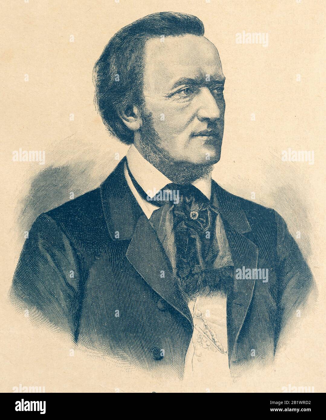 Wilhelm Richard Wagner was a German composer,. Digital improved ...